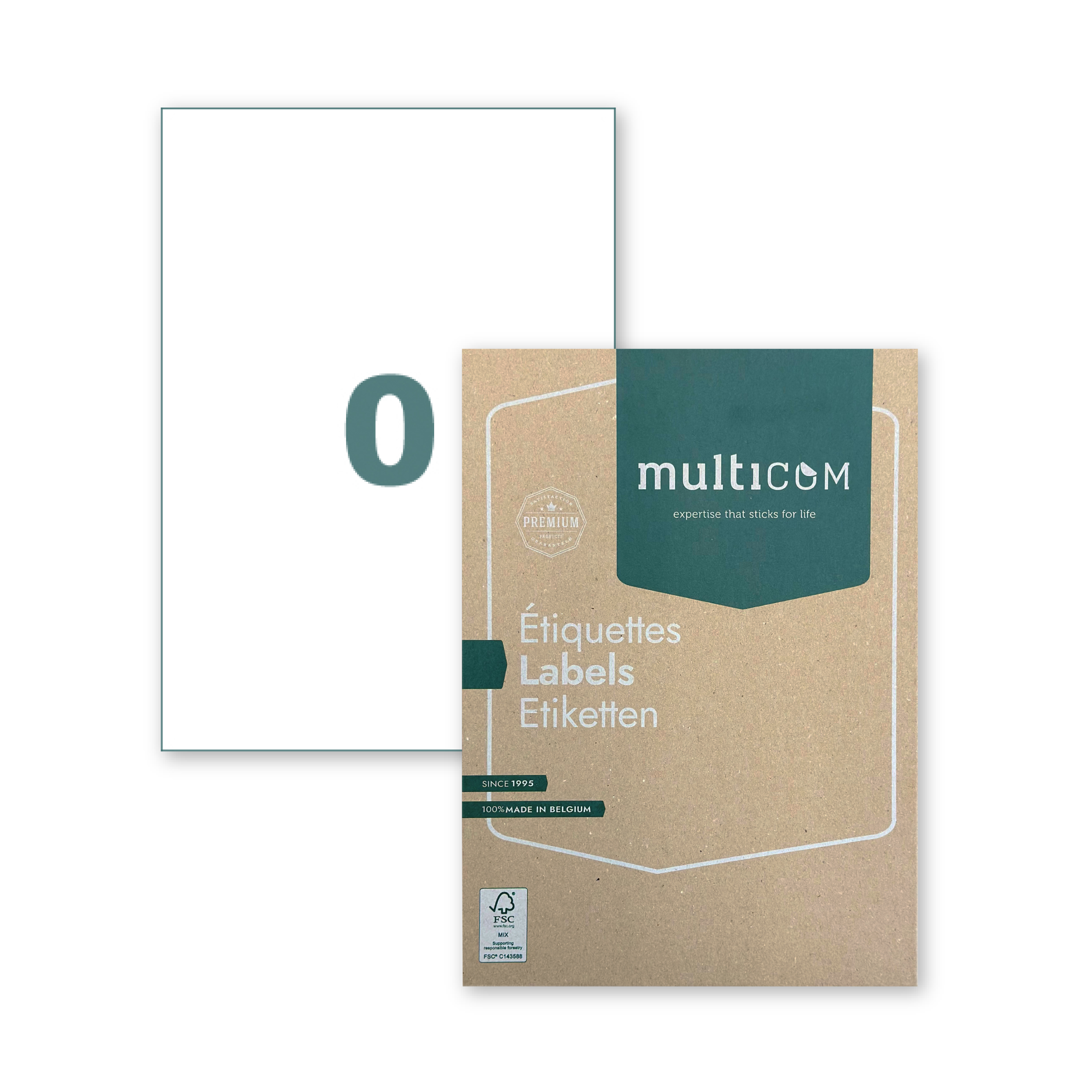 Etiquettes adhésives “Spéciales” sur A4 (CL0SE POLYESTER – 210 x 297 mm ...